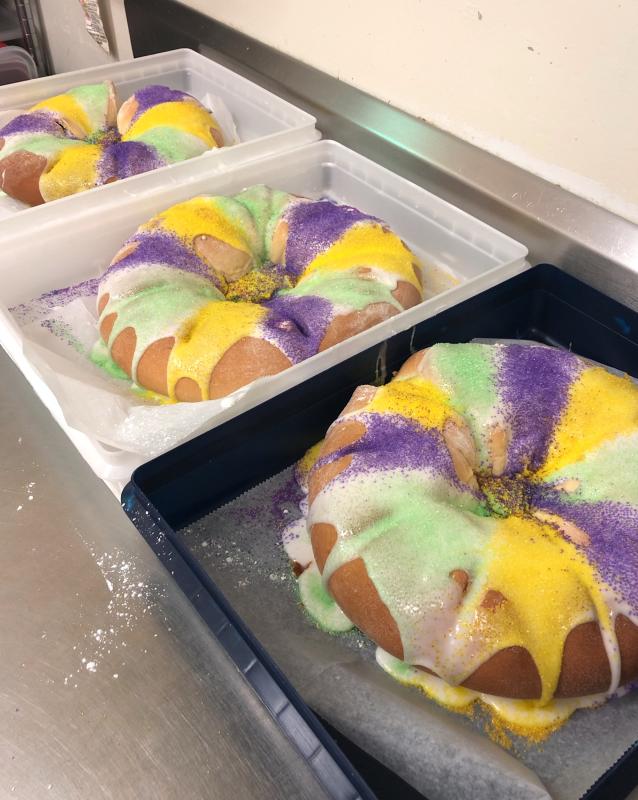 Mike Clampitt is Milton's king of Fat Tuesday king cakes | Cape Gazette