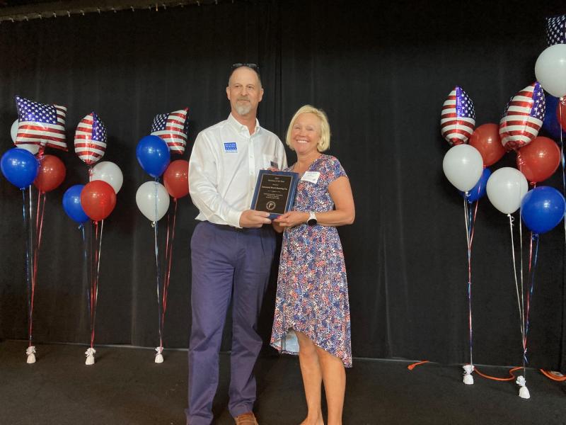 Nick Caggiano Sr. receives Mae Hall McCabe Award | Cape Gazette