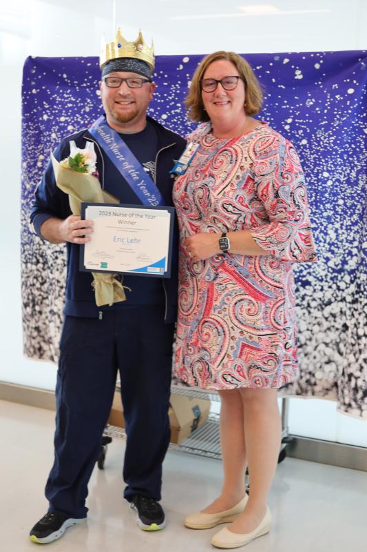 Bayhealth honors Eric Lehr as 2023 Nurse of the Year | Cape Gazette