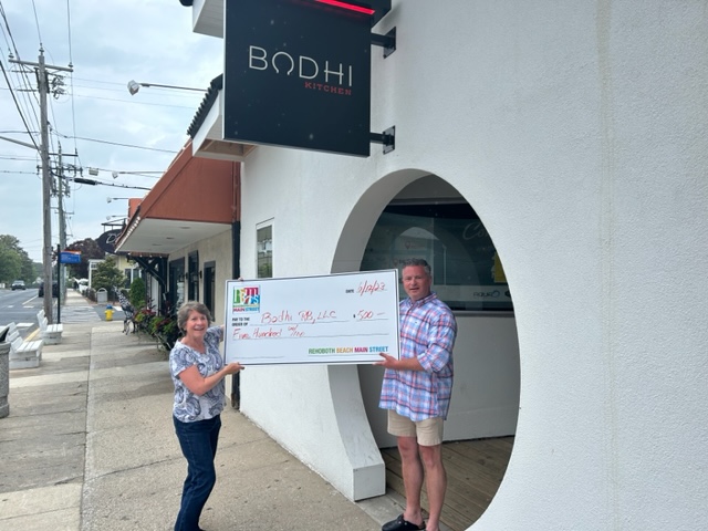Rehoboth Beach Main Street awards sign grant to Bodhi Kitchen | Cape ...