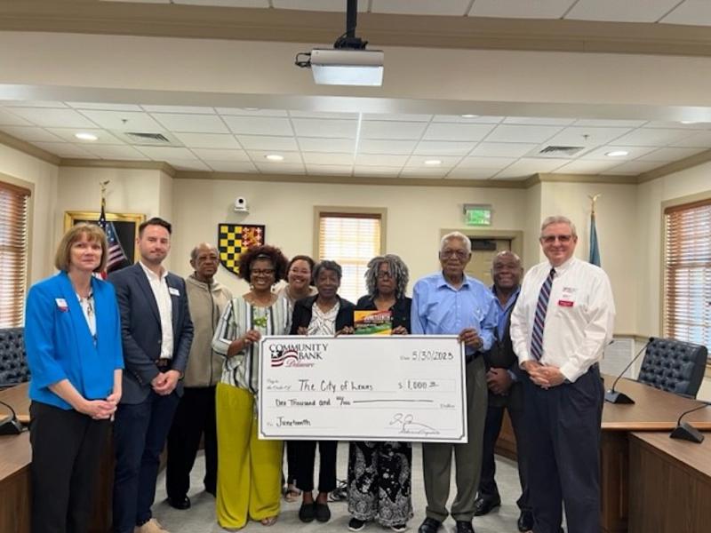 Community Bank supports Lewes Juneteenth celebration | Cape Gazette