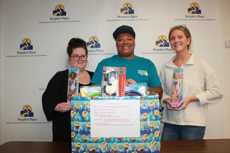 Sgt. Bell the Rapper and Shore United team for toy drive | Cape Gazette