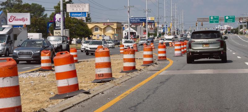 Work taking place at Route 1- Old Landing Road | Cape Gazette