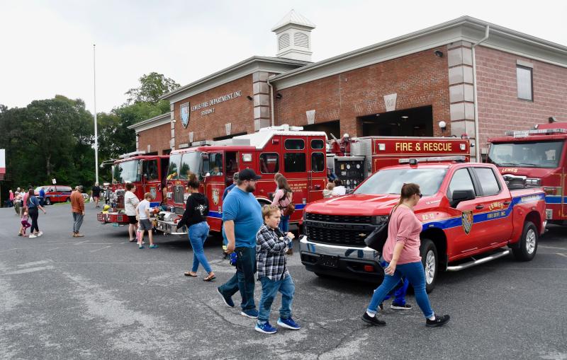 Lewes Fire Department weathers storm for festival | Cape Gazette