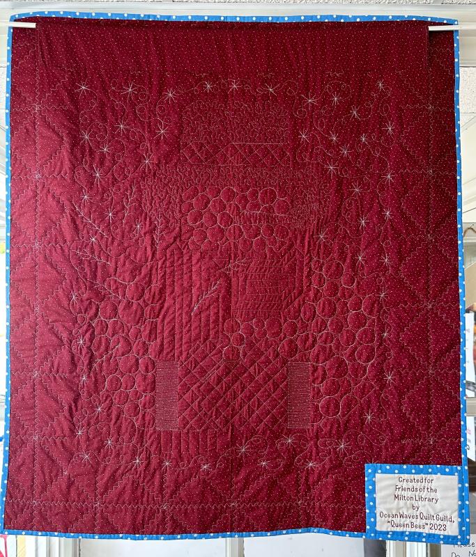 Snowman quilt raffle to benefit Friends of Milton Public Library | Cape ...