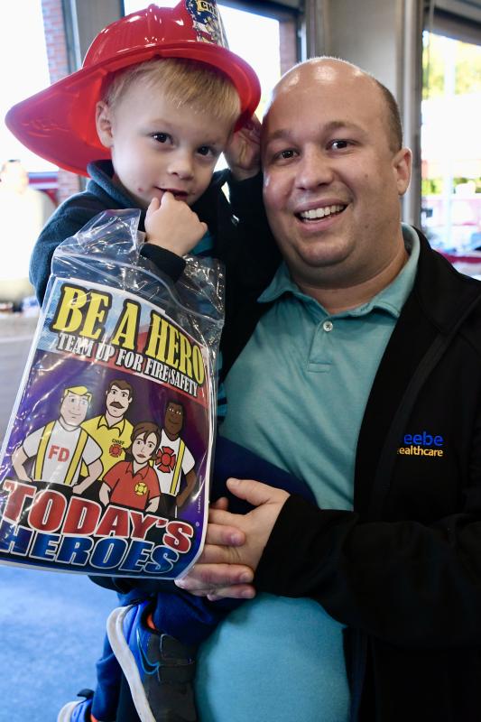 Perfect night for Lewes Fire Department open house | Cape Gazette