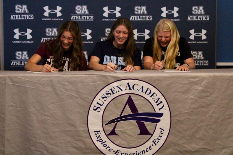 Sussex Academy students commit to NCAA careers | Cape Gazette