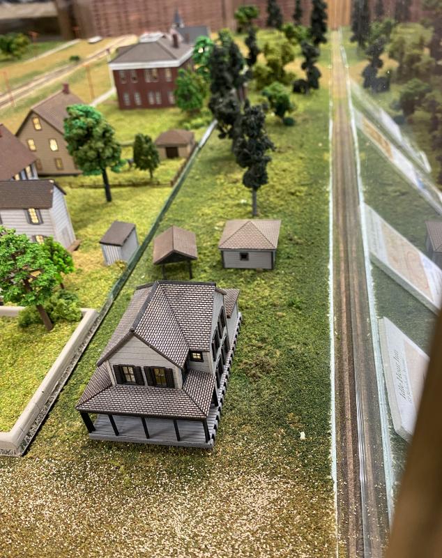William Tremper Tappan farmhouse added to Rehoboth diorama | Cape Gazette