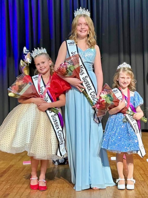 Three local students win 2024 Sussex County pageants | Cape Gazette