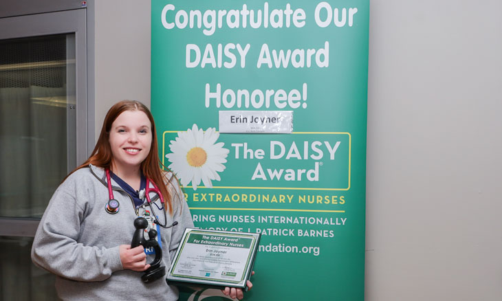 Joyner Earns a DAISY Award for Compassionate Care | Cape Gazette
