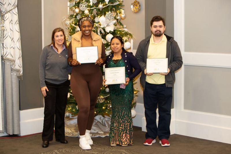 Meoli Family McDonald’s recognizes team members’ milestone ...