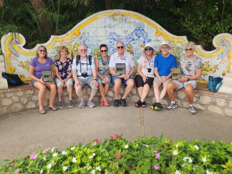 Reading the Gazette in Italy | Cape Gazette