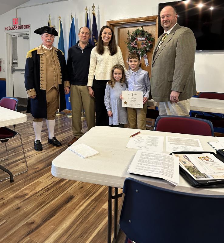 Lewestown Sons of American Revolution installs new member | Cape Gazette