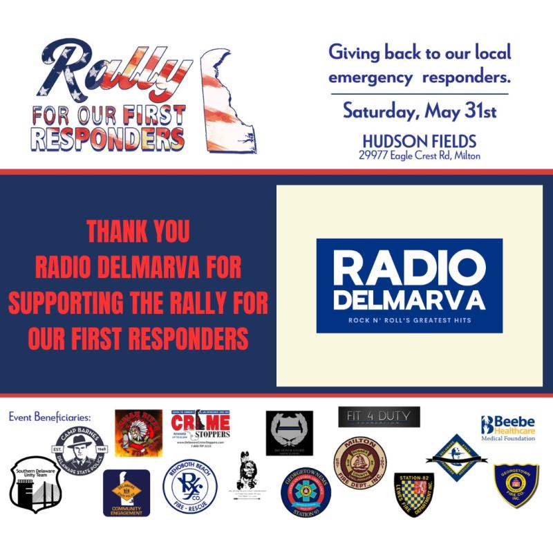 RADIO DELMARVA DOT NET SUPPORTING THE 4TH RALLY FOR OUR FIRST ...