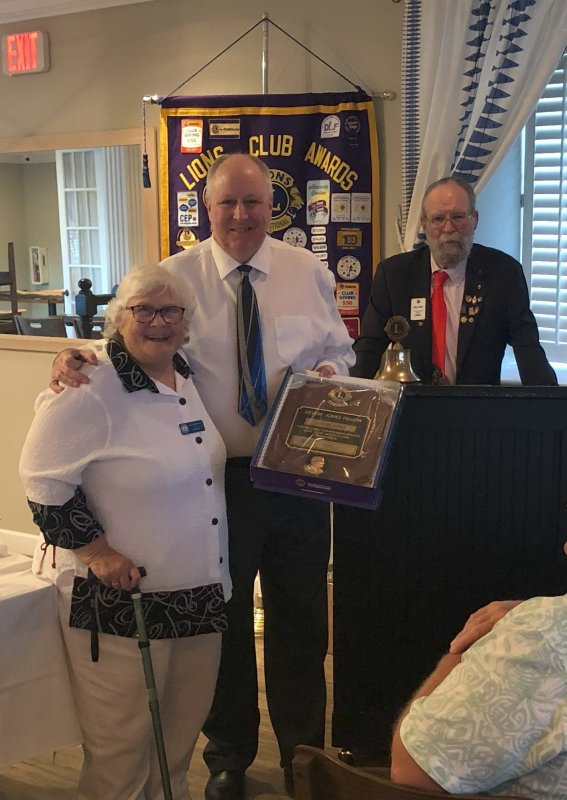 Lord Baltimore Lions install new officers, present awards | Cape Gazette