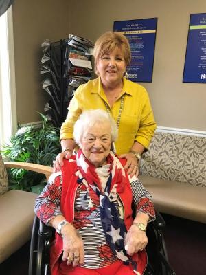 Mafalda ‘Muffy’ Brown earns membership in Dr. Palekar’s 90’s Club ...