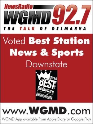 WGMD Voted Best Of Delaware | Cape Gazette